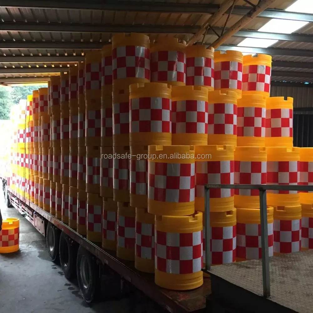 Safety Traffic Control Barrel - Durable Anti-Collision Drum