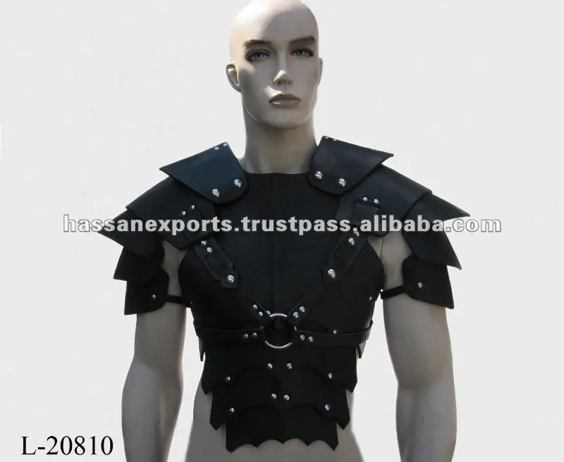Medieval Leather Gothic Armor Chest & Shoulder| Alibaba.com