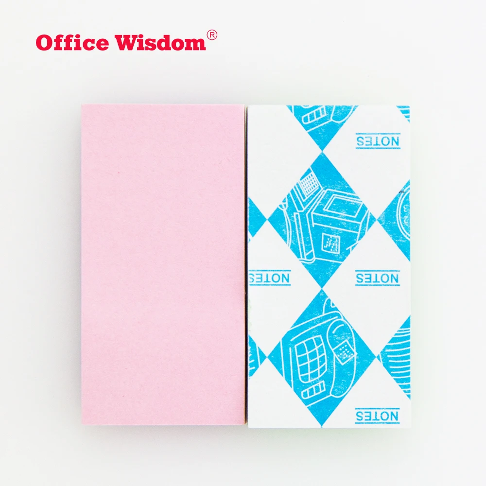 1x2 Inch Personalized Sticky Notes Pad - Office Wisdom