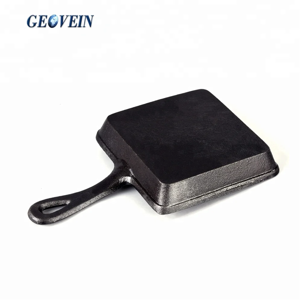 Mini Square Cast Iron Skillet Grilled Cheese Sandwich Pan - Buy Mini ...