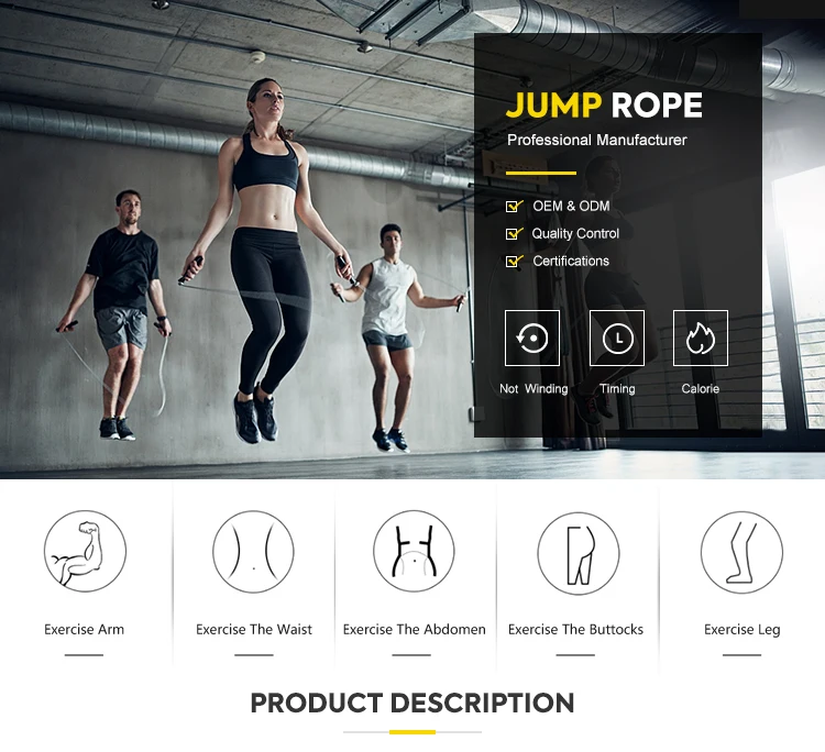 2024 New Popular Fast Speed Jump Rope Abs+eva Handle Pvc Wire Top-rated ...