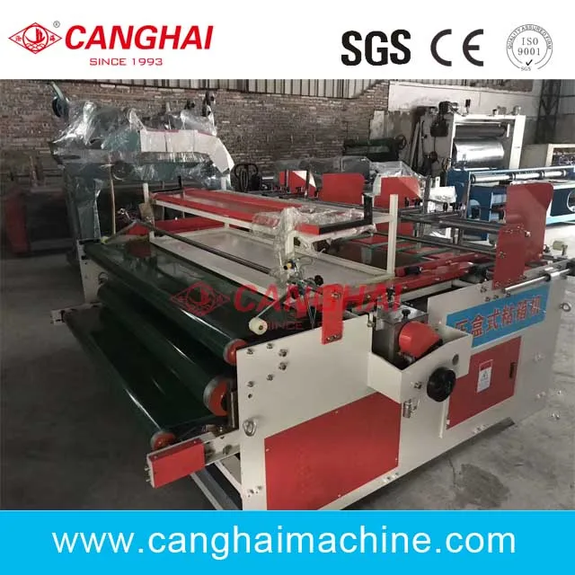 Manual Corrugated Press Carton Packer Folder Gluer Machine - Buy Packer ...