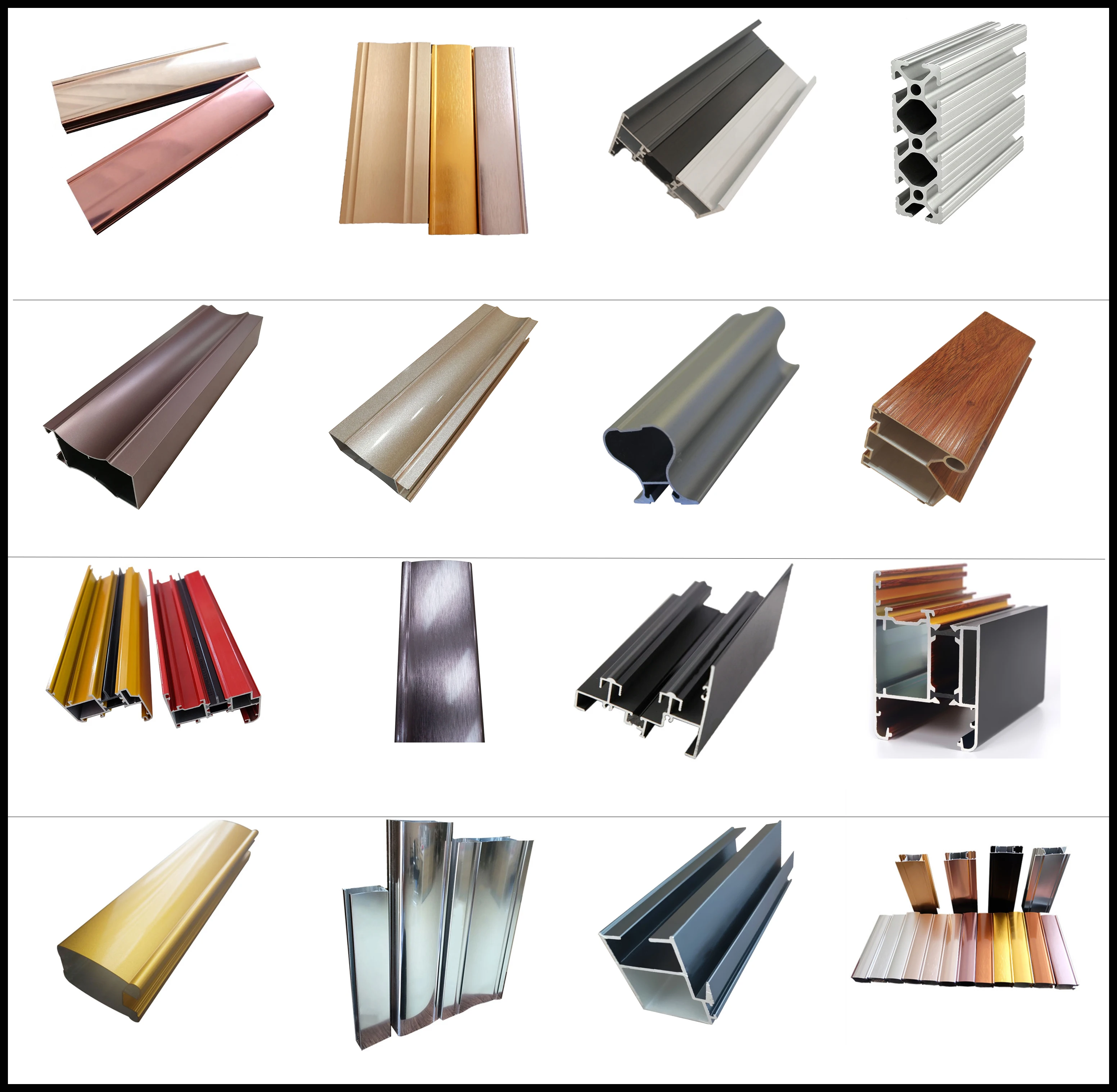 Aluminum Wardrobe Sliding Door Profile Wardrobe Sliding Profiles - Buy ...