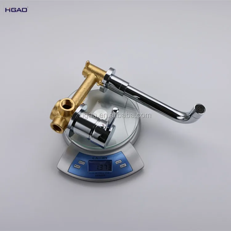 High Quality Contemporary Design Single-Handle Wall Mounted Brass ...