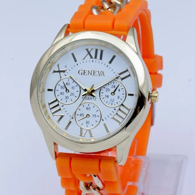 Venta > reloj geneva blanco > en stock