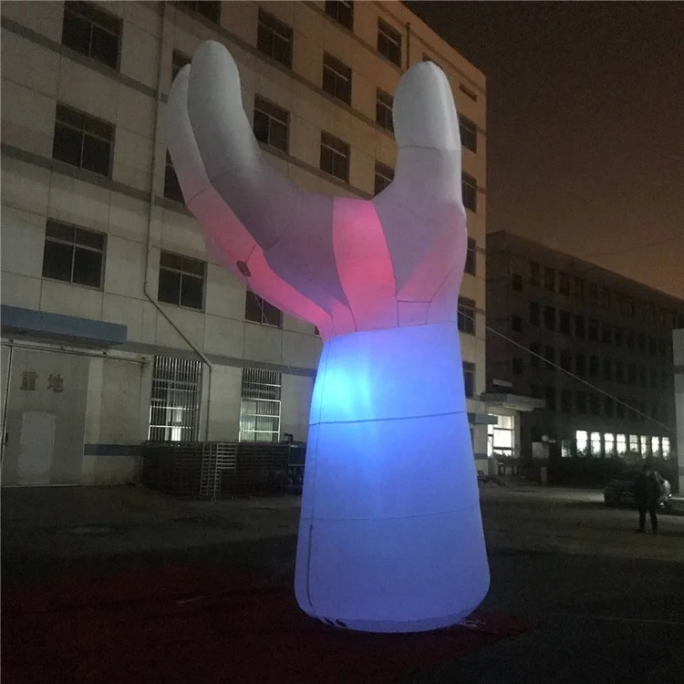 Giant Led Inflatable Hand Model for Night Club| Alibaba.com