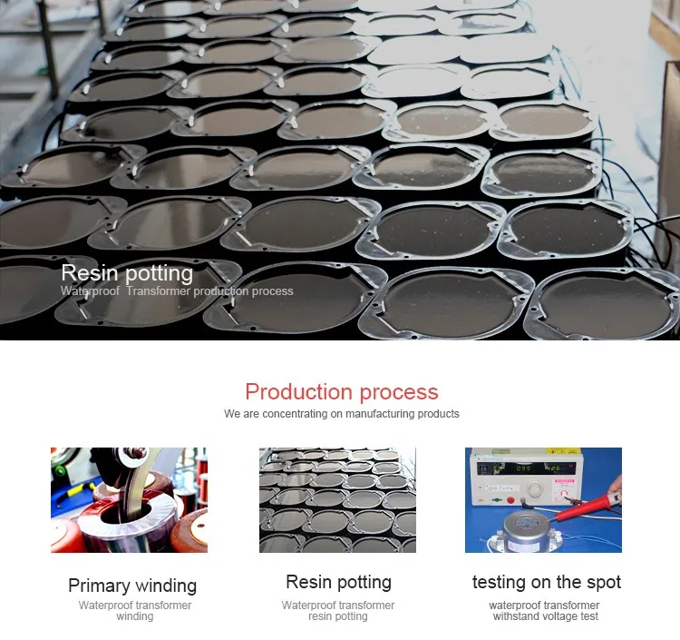 Ip67 Waterproof Toroidal Transformer 1500w For Swimming Pool Light ...