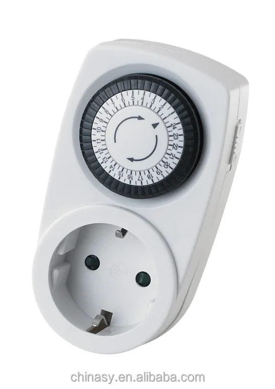 Mini 24-hour Programmable Mechanical Timer With 3,500w Maximum Power ...