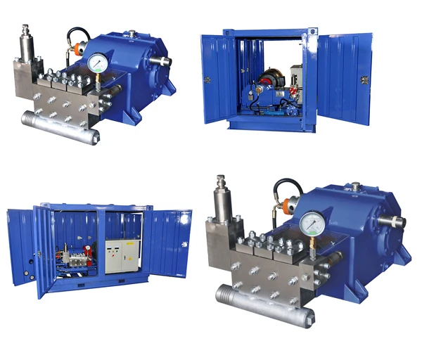 Water Injection Pump Unit High Pressure Water Cutting Concrete Pump For ...