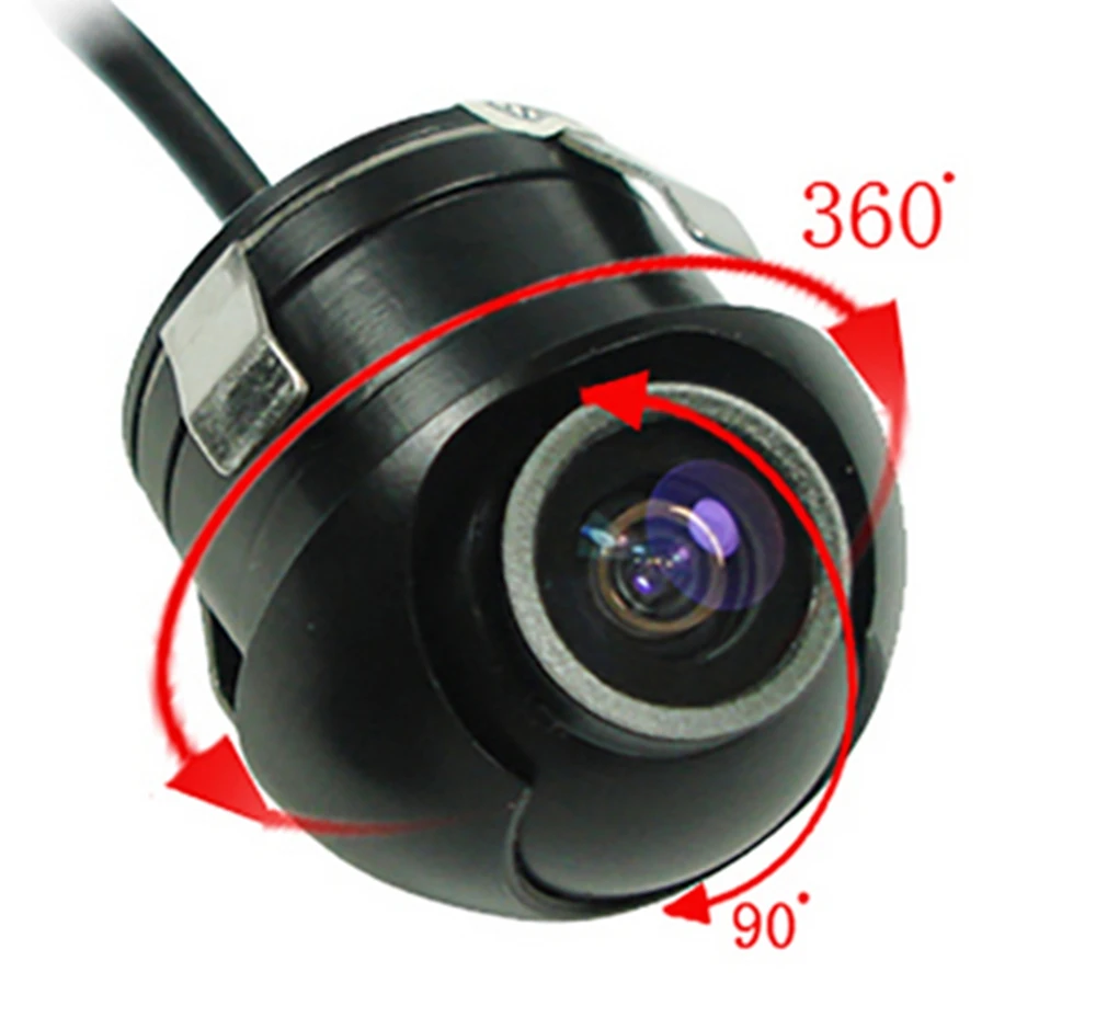 small size 18.5mm 360 degree 12V CMOS or CCD front and rear view car ...