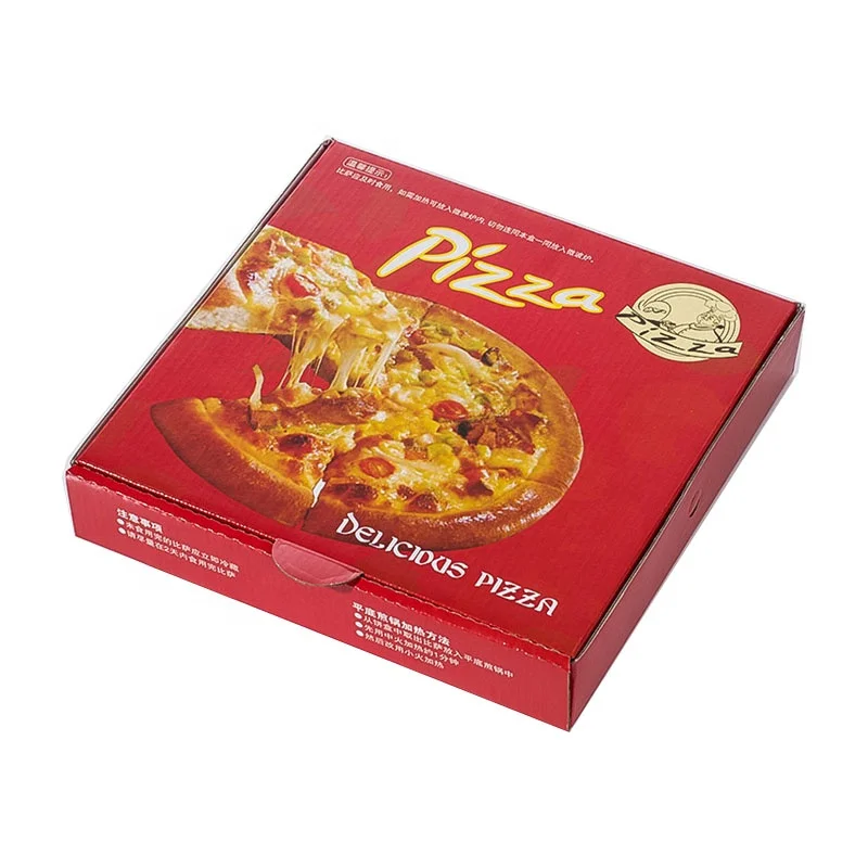 Nice Design Carton Pizza Box With 4c Color Printing - Buy Carton Pizza ...