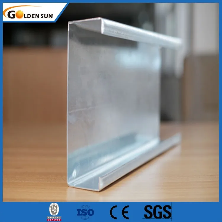 C Channel Steel with Holes - Perforated C Channel Sizes & Dimensions ...