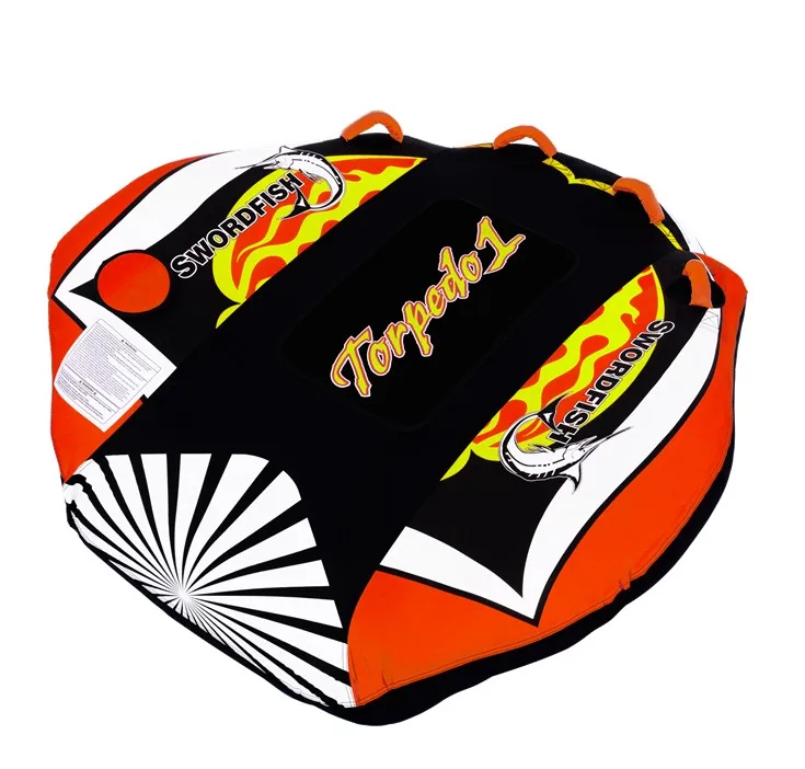 Orange Torpedo 3 Inflatable Flying Fish Towable For 3 Riders - Buy ...