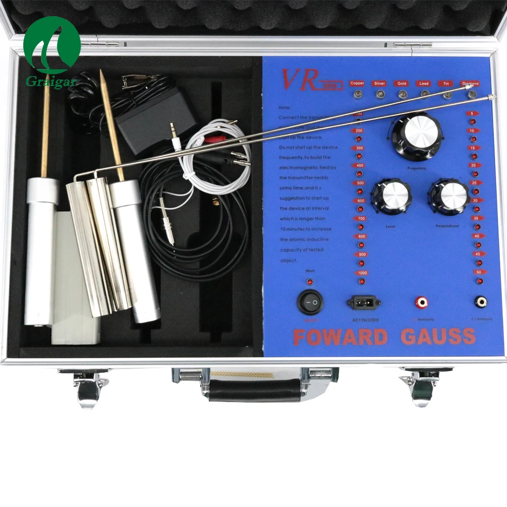 VR9000 Long Range Gold Detector Metal Detector Deep Metal Detector Gold ...