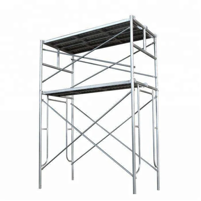 Standard US Walk Thru Frame Scaffolding Size with Stabilisers and Braces| Alibaba.com