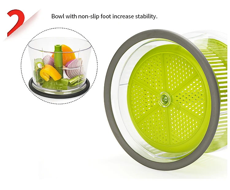 Hand Press Manual Swift Salad Chopper Multifunction Press Chopper - Buy ...