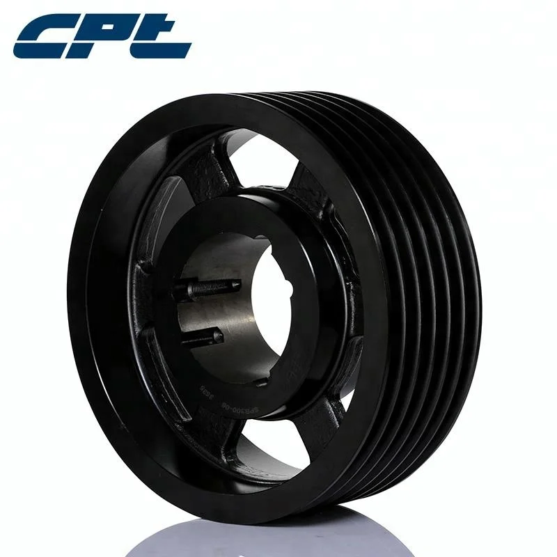Pj Pk Pl Pm Ribbed V Pulley Taper Bushed Metric Poly V Belt Pulleys Buy ...
