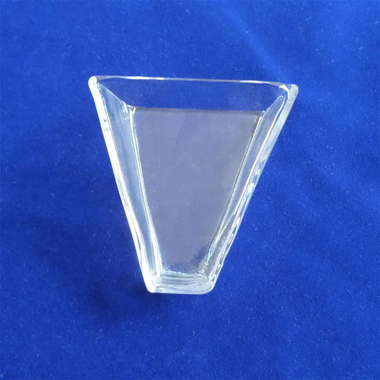 Customized Special Shaped Transparent Square Quartz Container Glass ...