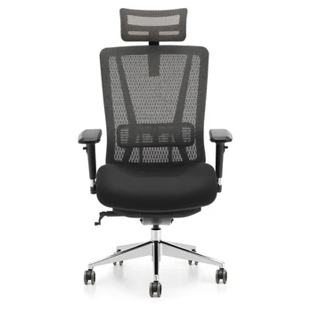 Modern High-tech Executive Office Chair Full Mesh Back Swivel ...