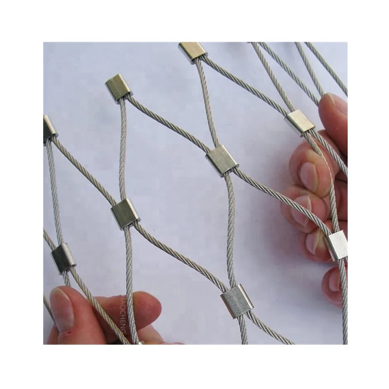 304 316 Stainless Steel Wire Rope Mesh - Durable & Versatile