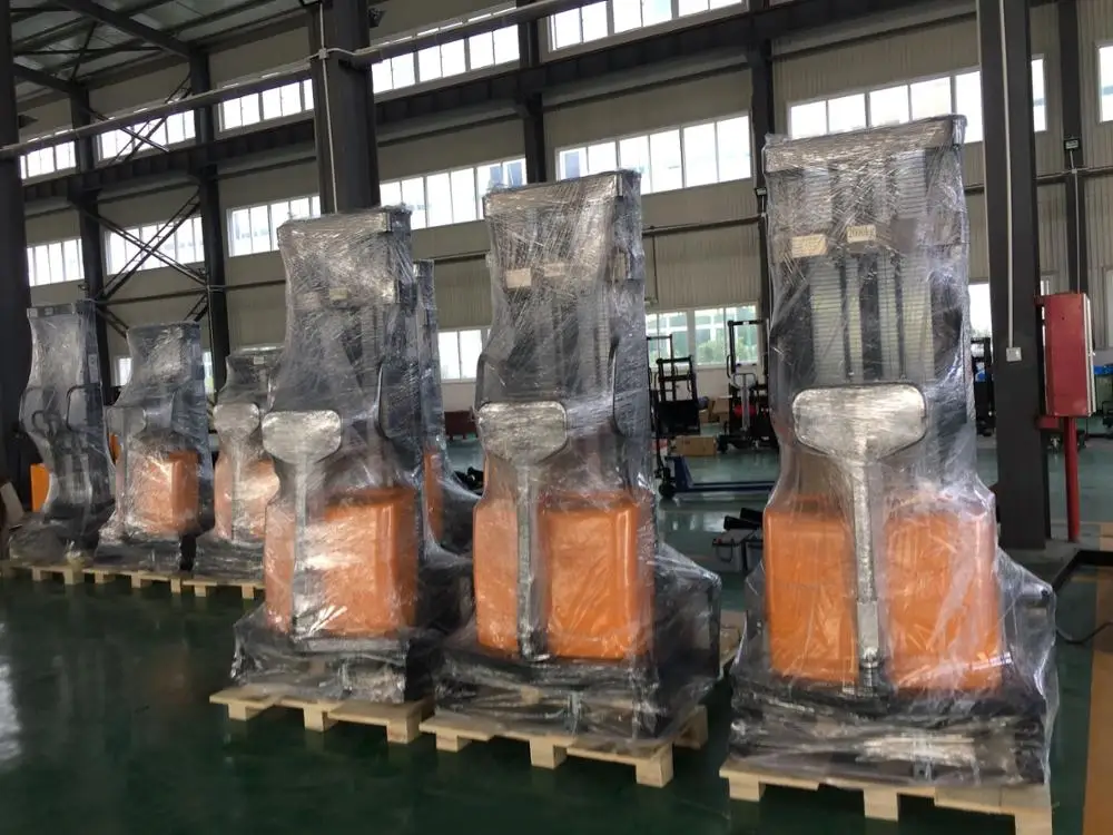 Lifting Forklift Hand Mini Electric Lifter Stacker 1 Ton 1.6meter Multi ...