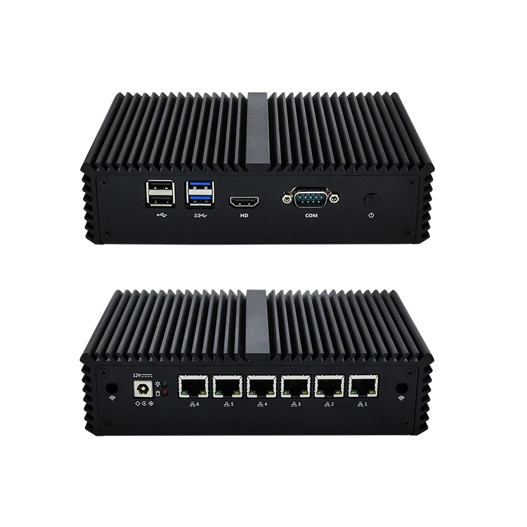 6 Gigabit Lan Pfsense Sin Ventilador Firewall Router Mini Computadora ...