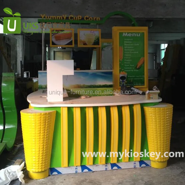 Shop Our New Design Popcorn Kiosk - Modern & Eco-friendly