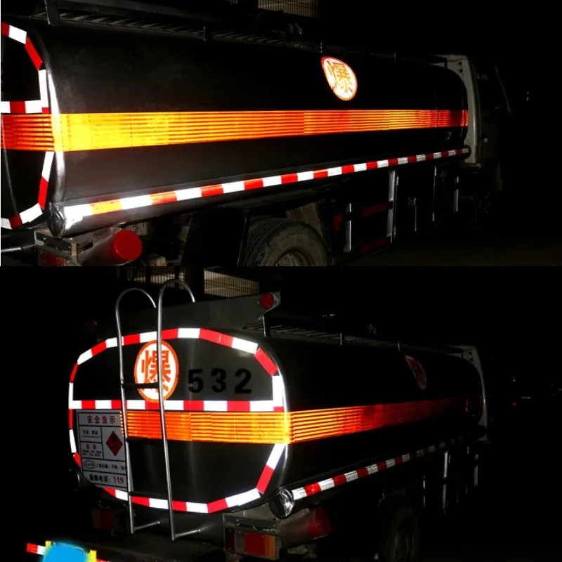 High Visibility Prismatic Reflective Sheeting Stickers