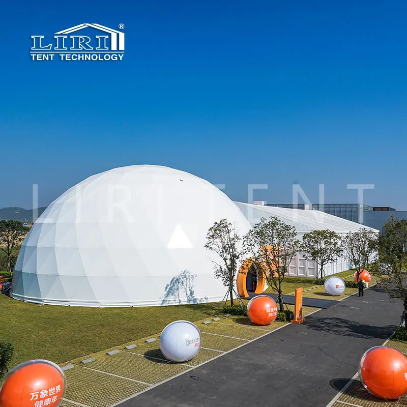 Outdoor Large Geodesic Dome Projection Ball Screen Tent for Movie ...