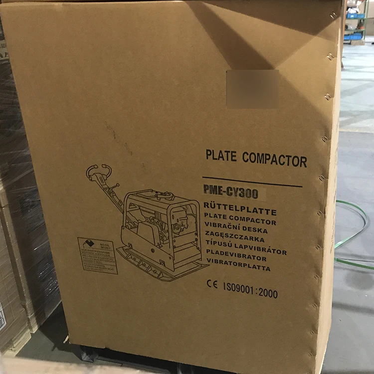 Pme-cy300 300kg Petrol Diesel Engine Heavy Tamping Vibratory Plate ...