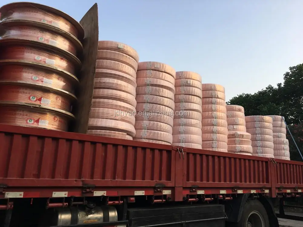 Pancake Tube Copper Coil Pipe For Refrigerant Air Conditioning Hvac ...