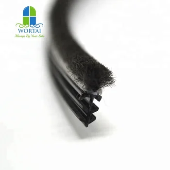 T-slot Embedded Wooden Window Pile Weather Strip - Buy Embedded Weather ...