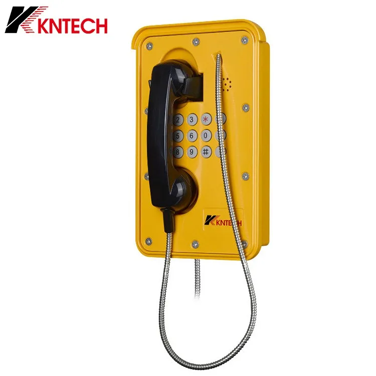 KNTECH Vandal Proof Inmate Phones Wall Mount Inmate Telephone KNZD ...