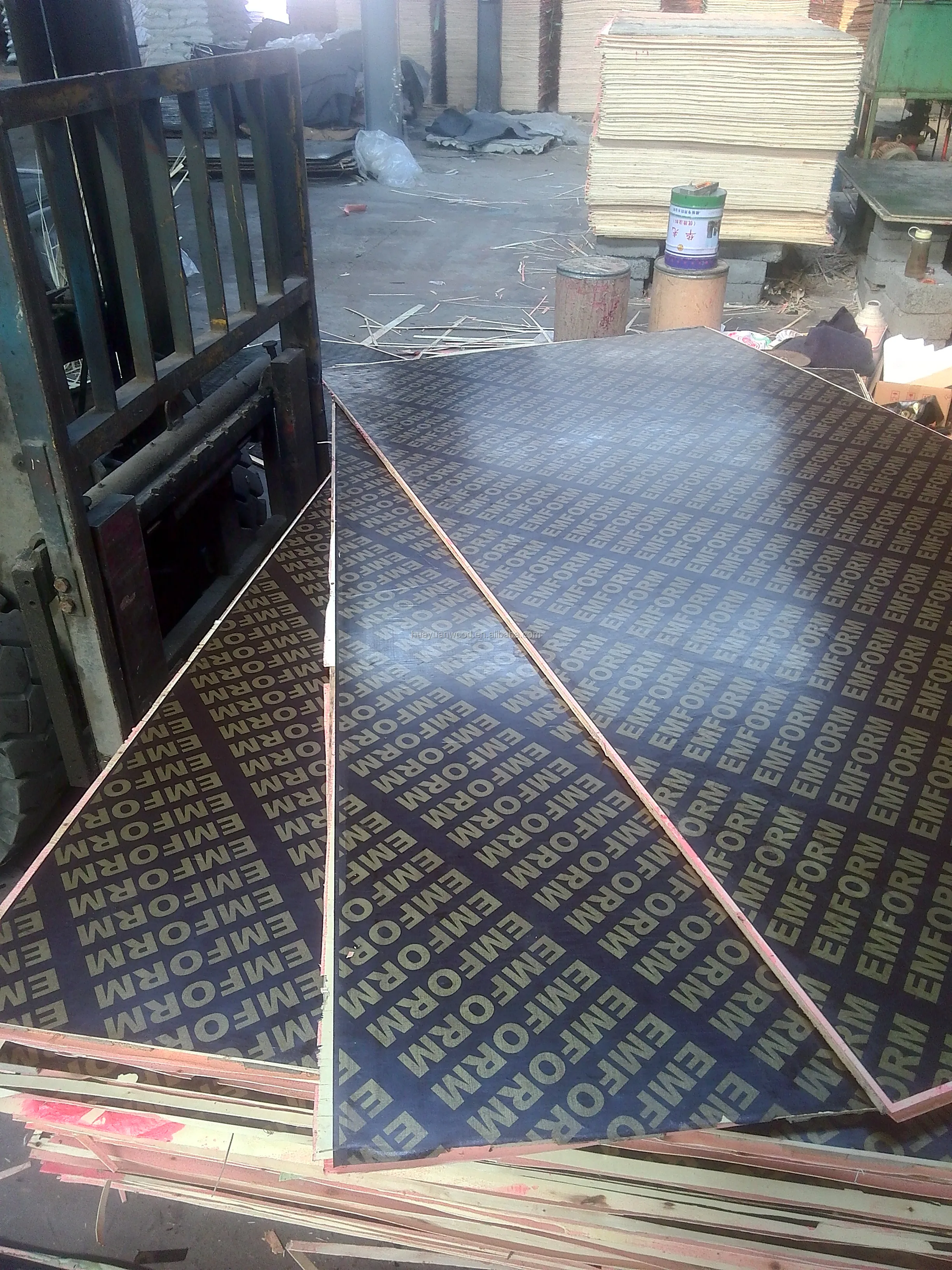 12mm 18mm Gold Plex Film Faced Plywood For Dubai Uae - Buy Gold Plex ...