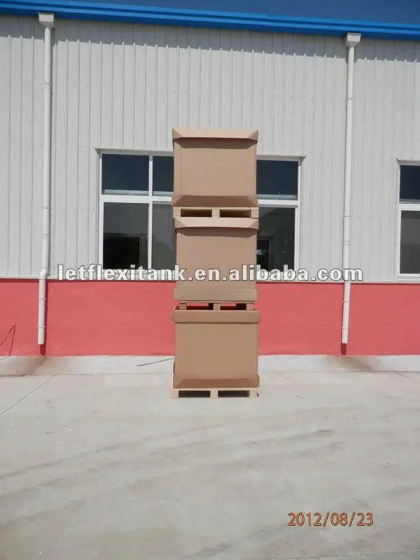 1000liter Disposable Cardboard IBC for Milk Transport