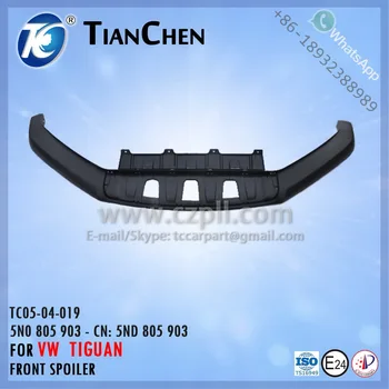 Front Spoiler For Tiguan 2010 - 2012 Cn: 5nd 805 903 5n0 805 903 ...