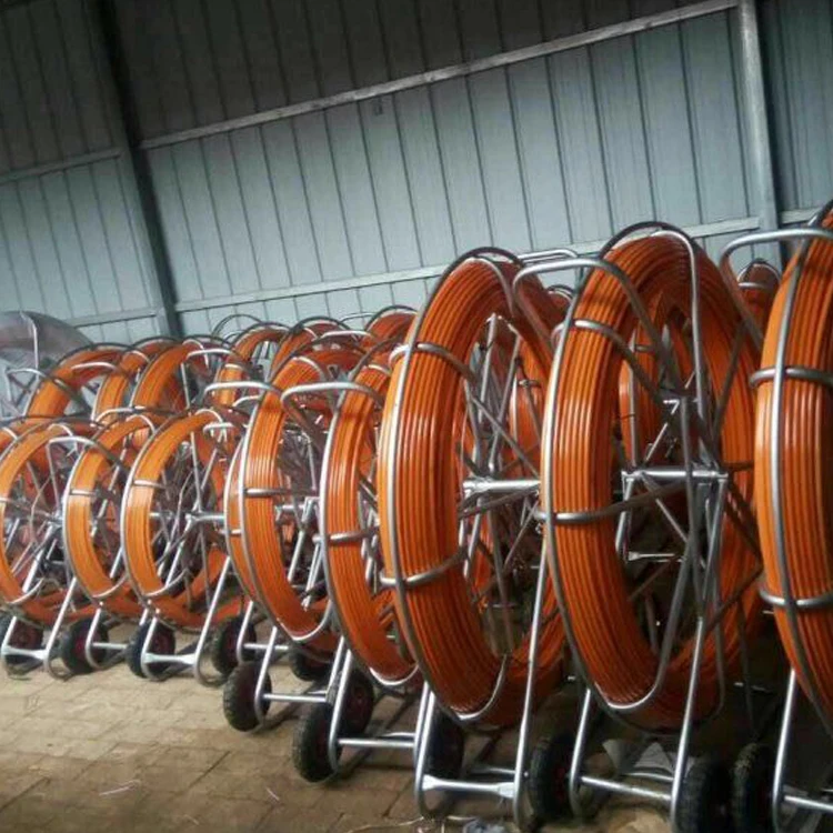 Frp Pipeline Pulling Conduit Snake Rod,Fibreglass Drainer,Fiberglass ...