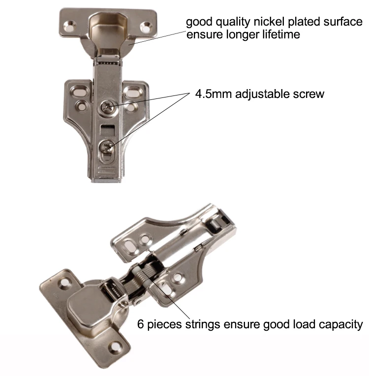 FGV Slide Steel Soft Closing Adjustable Hydraulic Cabinet Hinges for ...