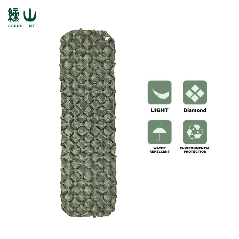 TPU Camping Pad Double 40d Nylon Tpu Foldable Air Bed Mattress 2 Person ...