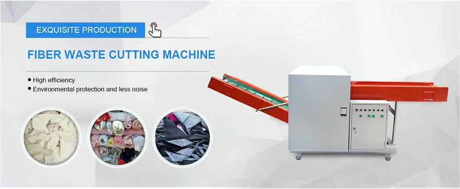 Semi-automatic Textile Fiber Waste Cutting Machine Multi-functional New ...