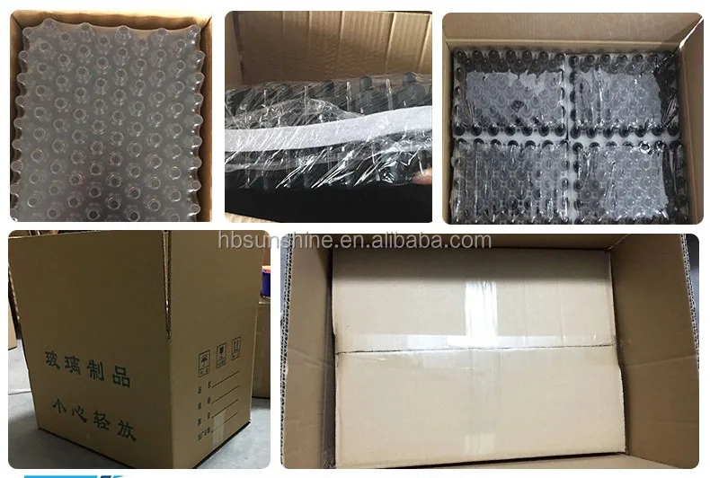 Frasco Mate De Vidrio Esmerilado Con Tapa De Plástico,5g,10g,15g,20g,30g,50g,60g,100g,120g - Buy ...