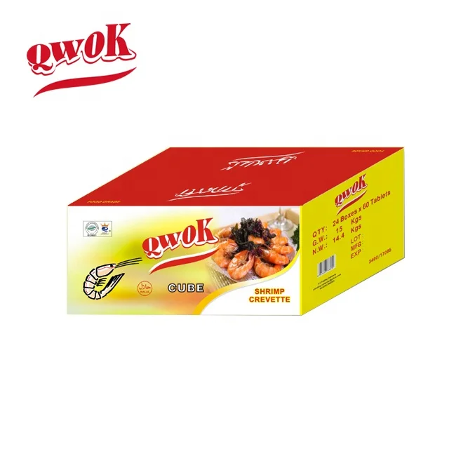 10g Tomato/Shrimp Halal Soft Type Seasoning Block Savory Seasoning Cube ...