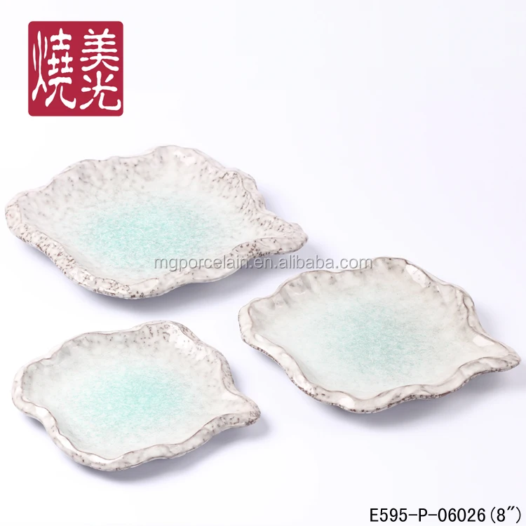 Asian Style Restaurant Hotelware Japanese Chinaware Pottery Round And ...