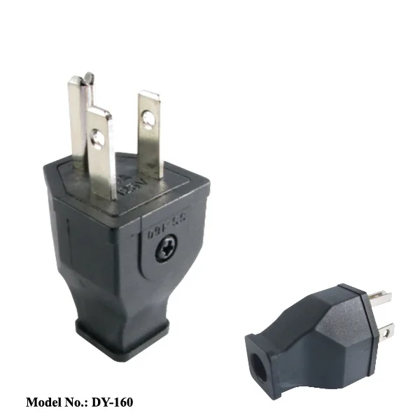 3 Pin US Grounded Plug