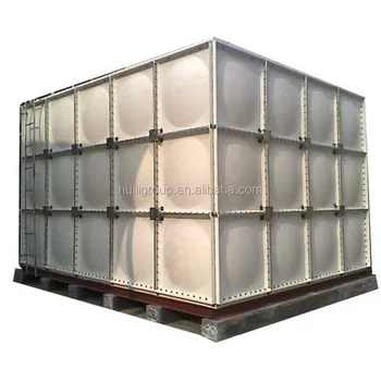 Modular Frp Grp Water Tank Insulation 10000 Liter Gallon Rectangular ...