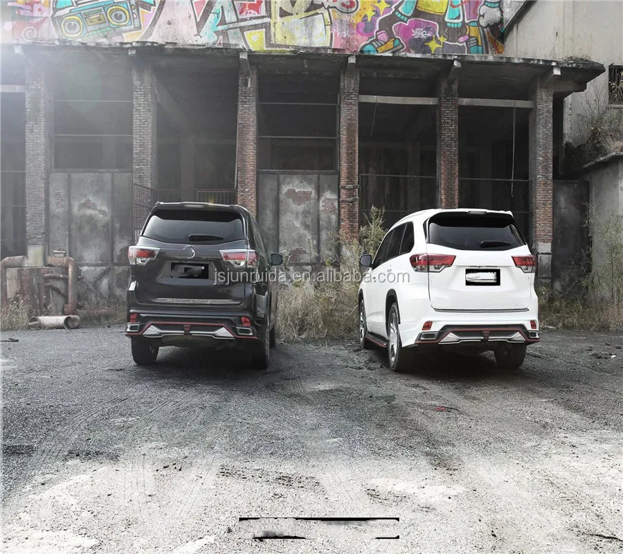 Toyota Highlander Upgrade - Facelift Bodykit Grille Bumper