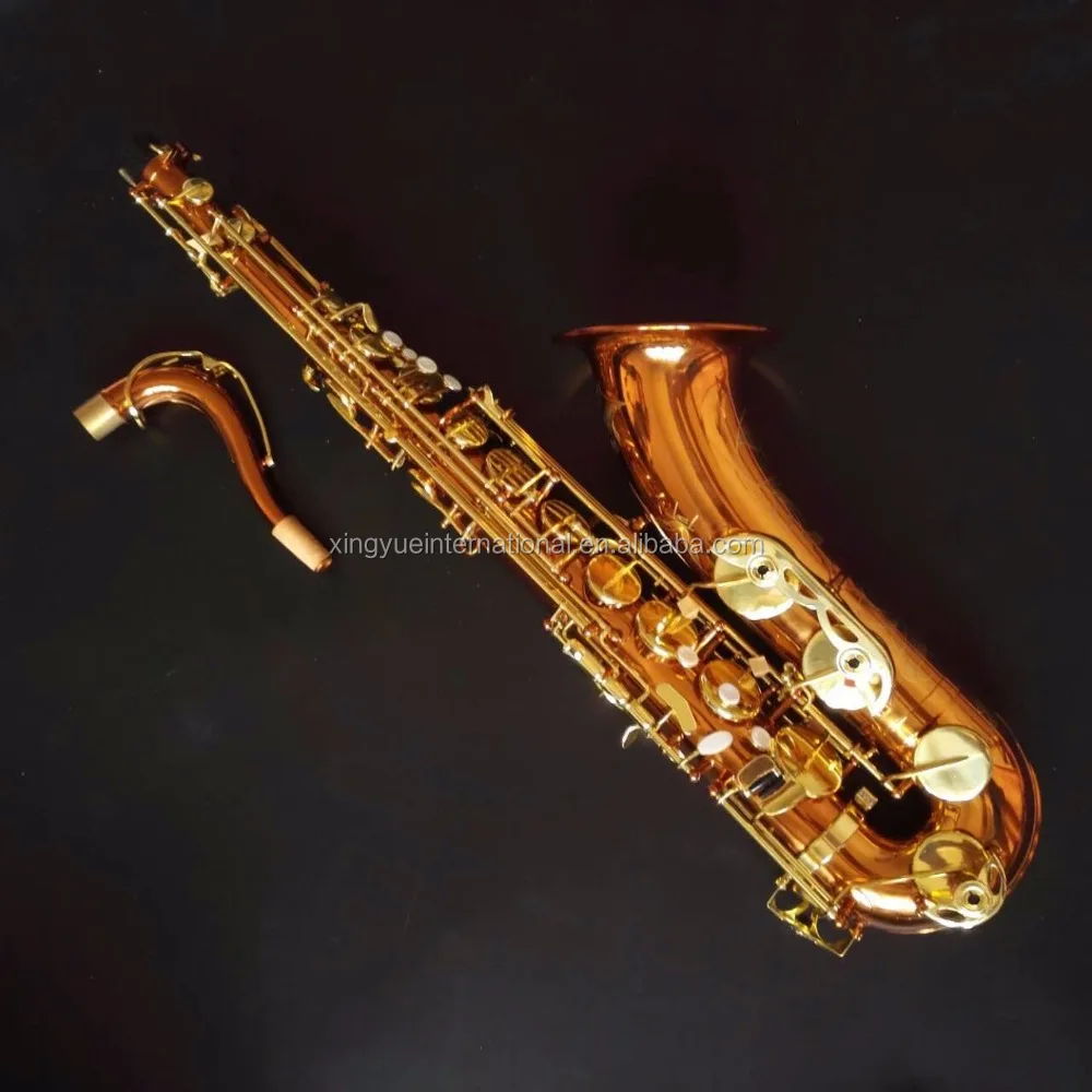 professional tenor saxophone dark gold saxophone/coffe gold saxophone ...
