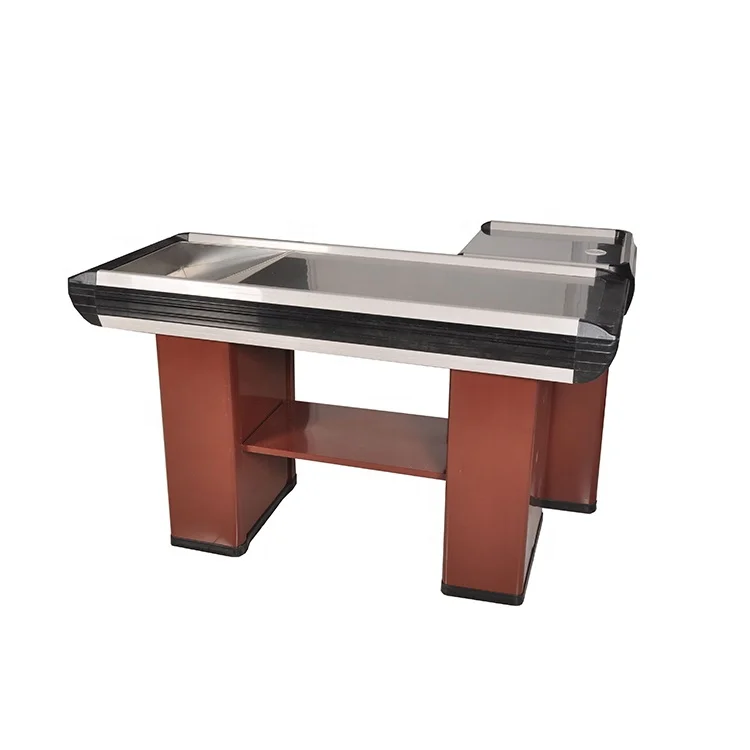 High Quality Supermarket Cash Register Customizable Store Cashier Desk ...