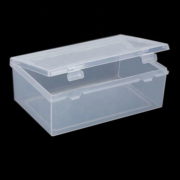 Rectangular Plastic Containers Resealable Sealable Plastic Container ...