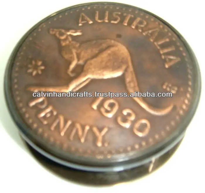 Australian Penny Compass 1930,gift Compass, Nautical Gift Compass ...